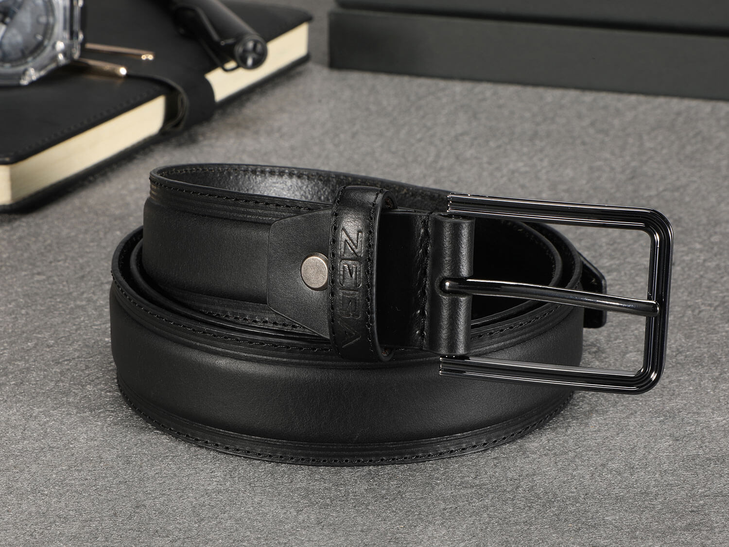 Zeba Fine Leather Belt – Zeba Shoes